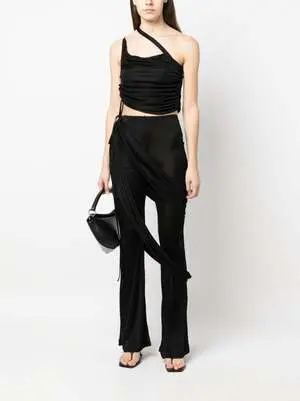 ANDREĀDAMO Cropped Jersey Top
