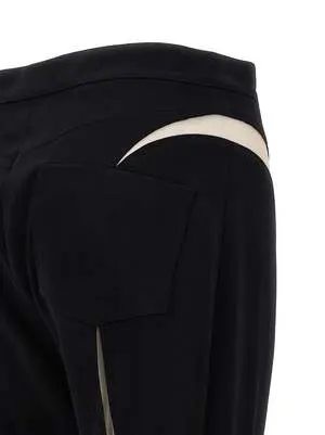 MUGLER Mesh Insert Leggings
