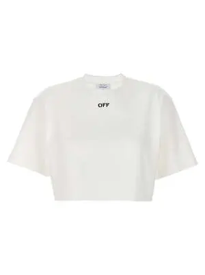 Off-White Off Stamp' T-shirt - White