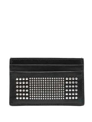 Alexander McQueen Alexander Mc Queen Studded Leather Card Case