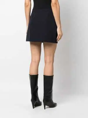 Alexander McQueen Wool-cotton Blend Mini Skirt