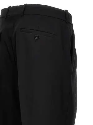 Alexander McQueen Gabardine Wool Trousers