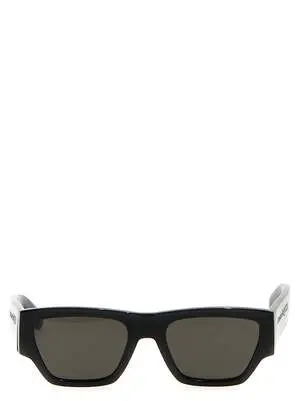 Alexander McQueen Angled Sunglasses - Black