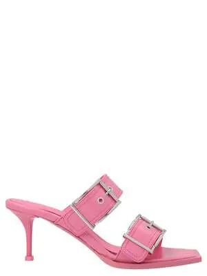 Alexander Mcqueen Square Toe Sandals For Women