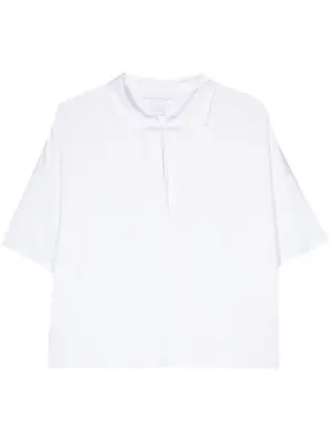 Majestic International Viscose Oversized Polo Shirt