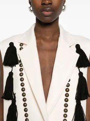 Max Mara Studded Wool Vest