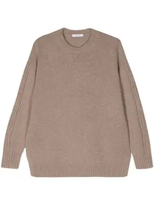 Max Mara Cashmere Crewneck Jumper - Beige