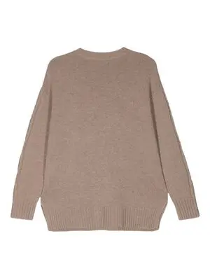 Max Mara Cashmere Crewneck Jumper - Beige