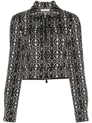 Max Mara Printed Cropped Jacket