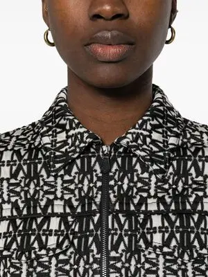 Max Mara Printed Cropped Jacket