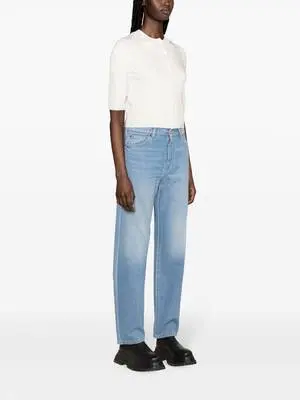 Max Mara Denim Cotton Jeans - Grey