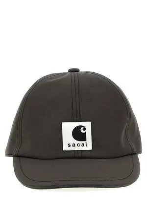 Sacai X Carhartt Wip Cap In Gray - 21% Off | Editorialist