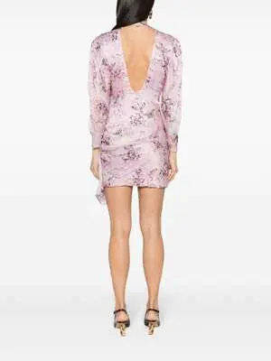 IRO PARIS Floral Print Silk Dress