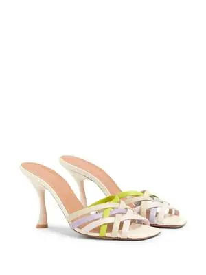 MALONE SOULIERS West 90 Leather Mules