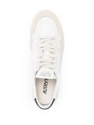 AUTRY Medalist Low Leather Sneakers - Blue