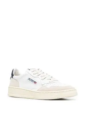 AUTRY Medalist Low Leather Sneakers - Blue