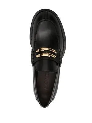 LANVIN Medley Leather Loafers