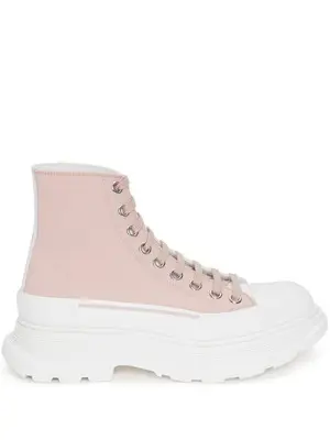 Alexander Mcqueen High Top Boots For Women