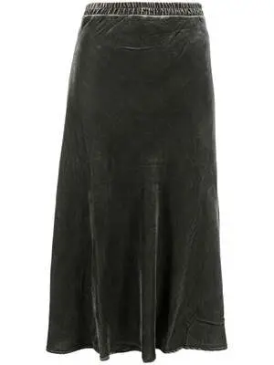 Gold Hawk High Rise Skirts For Women
