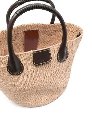 CHLOE X ERES Chloé X Eres Palma Raffia Shopper