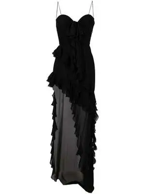 Alessandra Rich Ruffled Evening Dresses