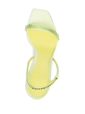 3JUIN Eloise Crystal-embellished Sandals