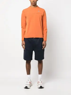K-WAY Logo Crewneck Sweatshirt - Orange