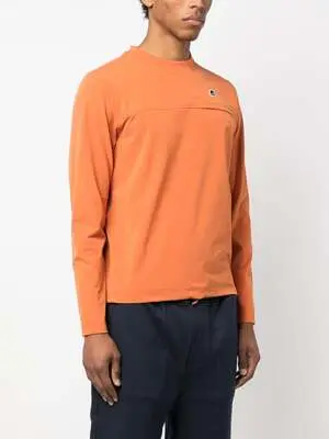K-WAY Logo Crewneck Sweatshirt - Orange
