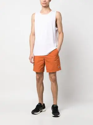 K-WAY Nylon Bermuda Shorts - Orange