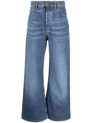 Chloé Wide-leg Jeans - Blue
