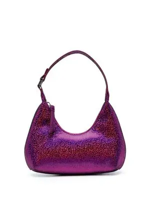 BY FAR PRE By Far Baby Amber Glitter Shoulder Bag