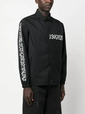 Junya Watanabe Keith Haring-print Shirt Jacket