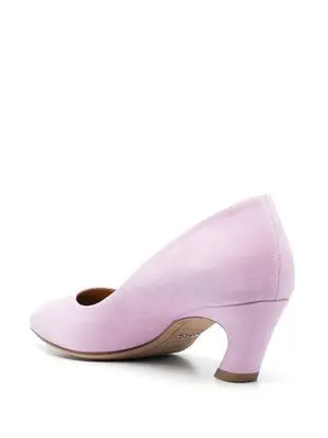 Chloé Oli Leather Pumps - Lilac