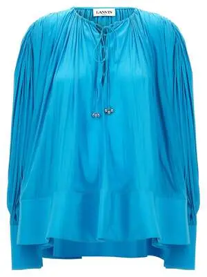 Lanvin V Neck Blouses