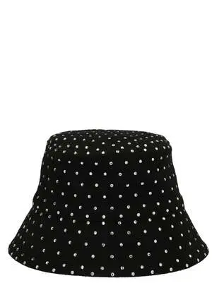 Ruslan Baginskiy Crystal Bucket Hat - Black
