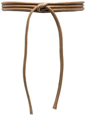 FURLING BY GIANI Leather Belt - Camel