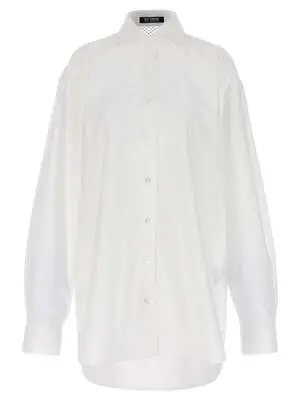 Raf Simons Mesh Insert Shirt - White