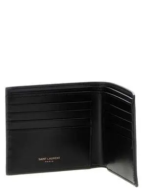 Saint Laurent Logo Leather Wallet