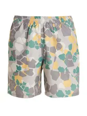 OBJECTS IV LIFE Printed Beach Shorts - Multicolor