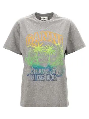 GANNI Have A Nice Day' T-shirt