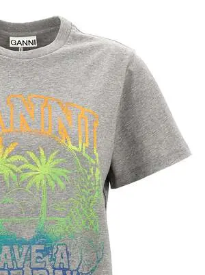 GANNI Have A Nice Day' T-shirt