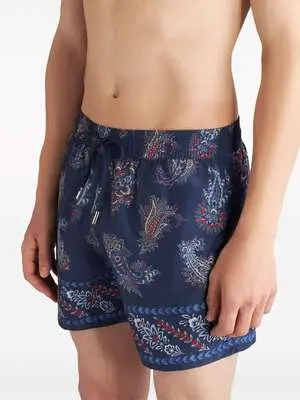 Etro Printed Swim Trunks