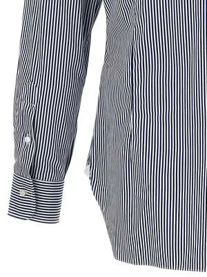 BARBA NAPOLI Striped Shirt - Blue