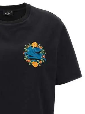Etro Logo Embroidery T-shirt
