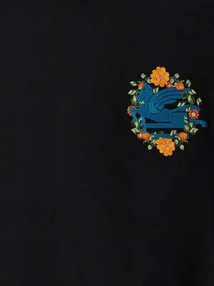 Etro Logo Embroidery T-shirt