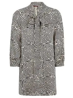 OBIDI Printed Silk Shirt
