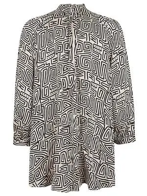 OBIDI Printed Silk Shirt
