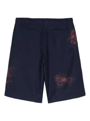 Comme Des Garçons Trousers With Paint Splatter Detail