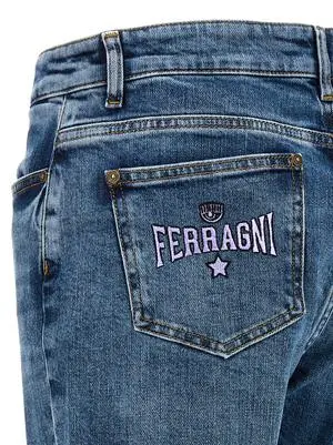 CHIARA FERRAGNI BRAND Logo Jeans