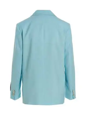 Marni Single-breasted Blazer - Light Blue